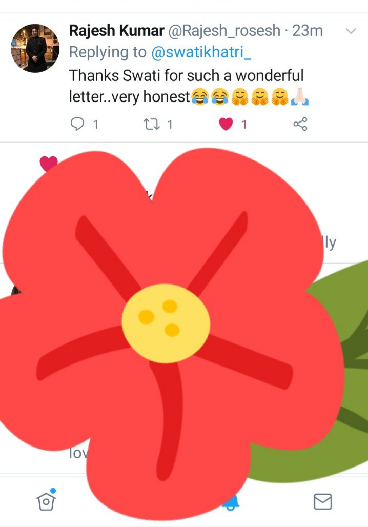 A letter to Roshesh Sarabhai - Swati Khatri